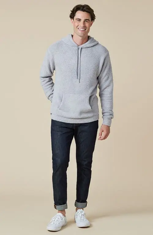 SOFTIES Solid Marshmallow Hoodie - Grey