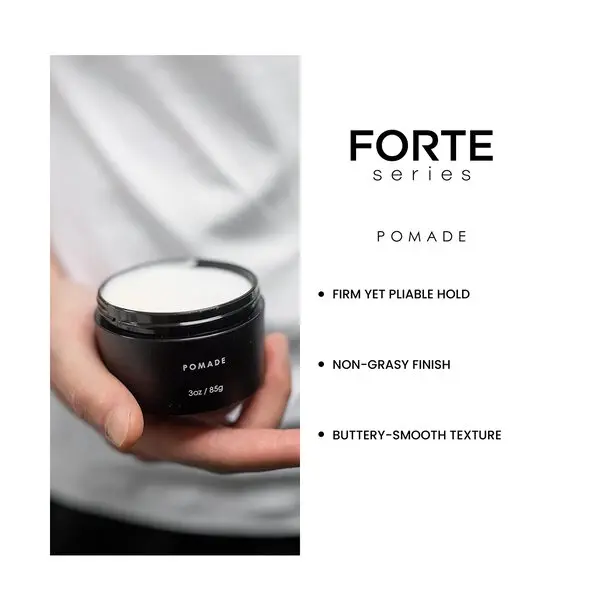 FORTE SERIES Pomade Medium Hold - White