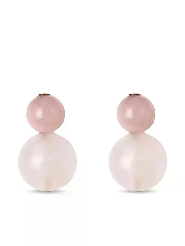 JENNIFER BEHR Cara Dangle Earrings - Pink
