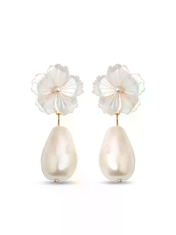 JENNIFER BEHR Carlla Earrings - White