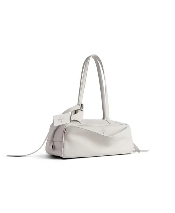 Balenciaga Carrie Bowling Bag - White