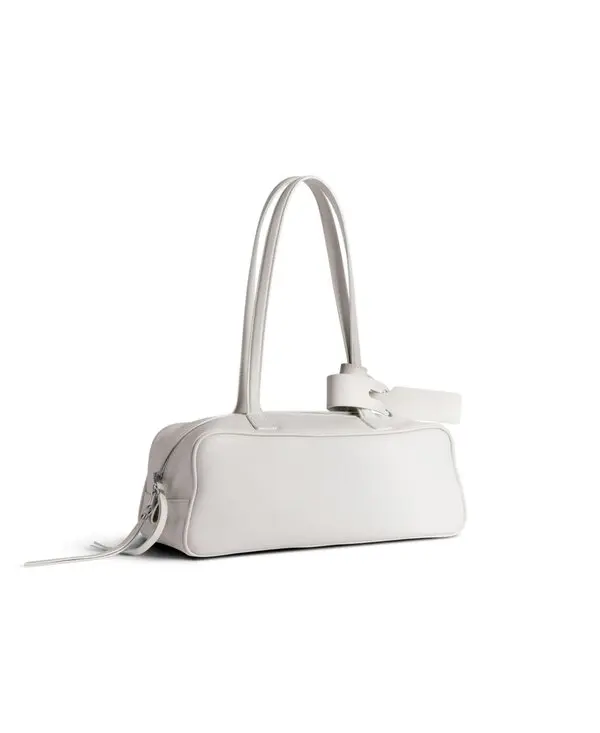 Balenciaga Carrie Bowling Bag - White