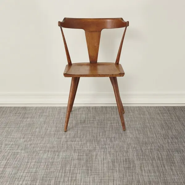 CHILEWICH Basketweave Floormat, 26 X 72 - Oyster