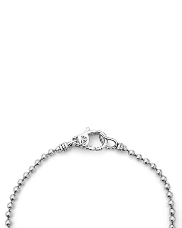 Lagos Sterling Caviar Spark Diamond Bracelet