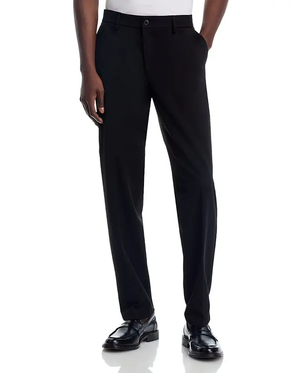 LES DEUX Como Regular Fit Suit Pants - Black