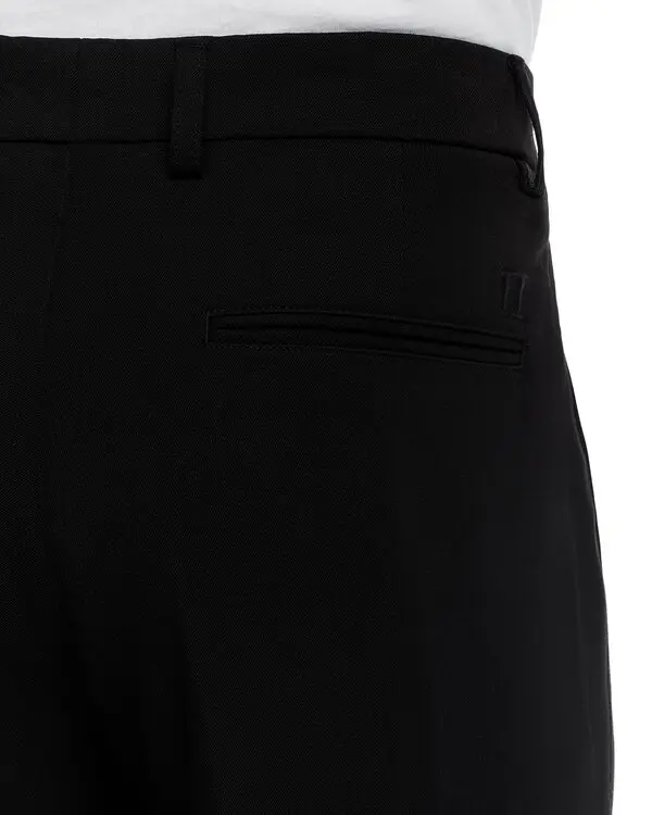 LES DEUX Como Regular Fit Suit Pants - Black