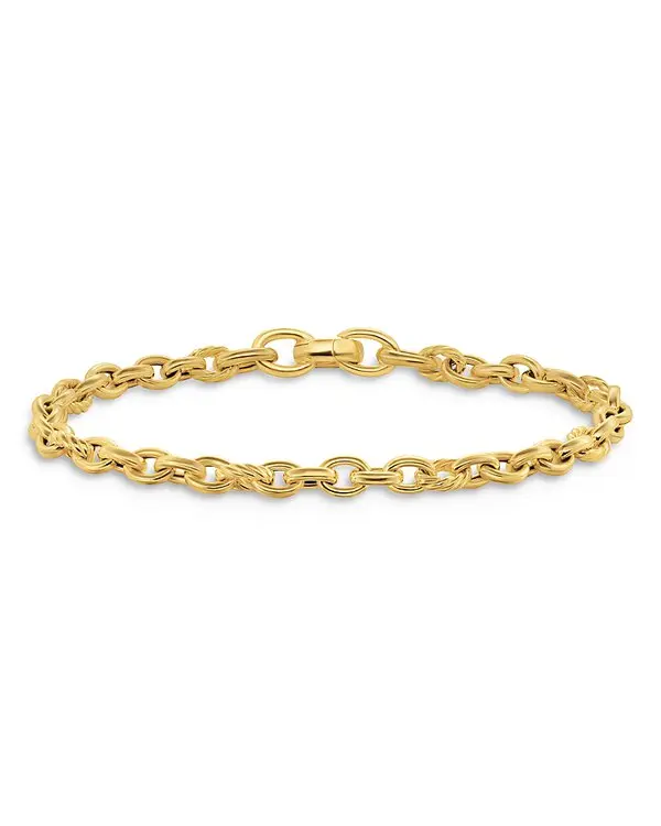 David Yurman Dy Mercer Petite Chain Bracelet - Gold