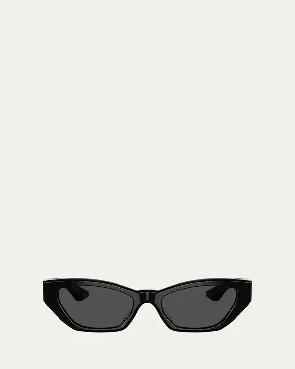 KHAITE X OLIVER PEOPLES 1961c Cat-eye Sunglasses - Black