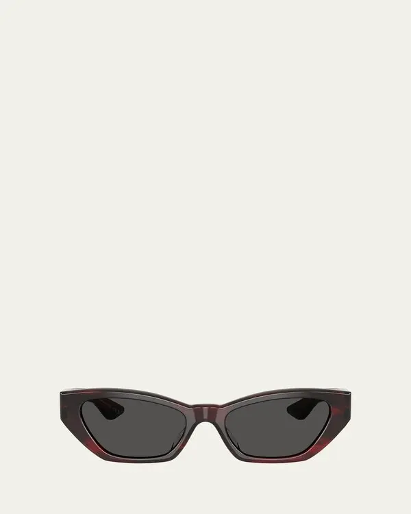 KHAITE X OLIVER PEOPLES 1961c Cat-eye Sunglasses - Grey