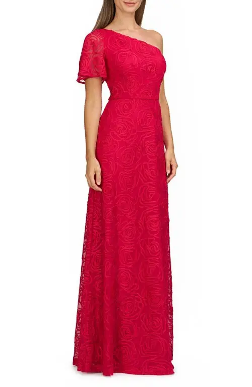 Js Collections Anastasia Single Flutter Sleeve Gown