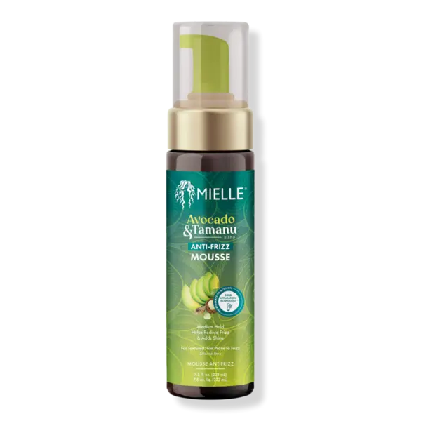 MIELLE Avocado & Tamanu Anti-frizz Mousse - One-color
