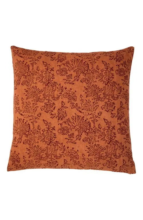 ALAMWAR Anjali Decorative Pillow Cover - Cinnamon/clay