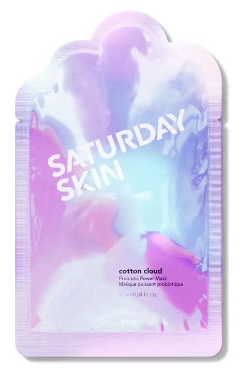 SATURDAY SKIN Cotton Cloud Probiotic Power Mask - No Color