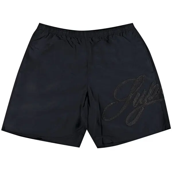 Supreme Mesh Script Water Short - Black