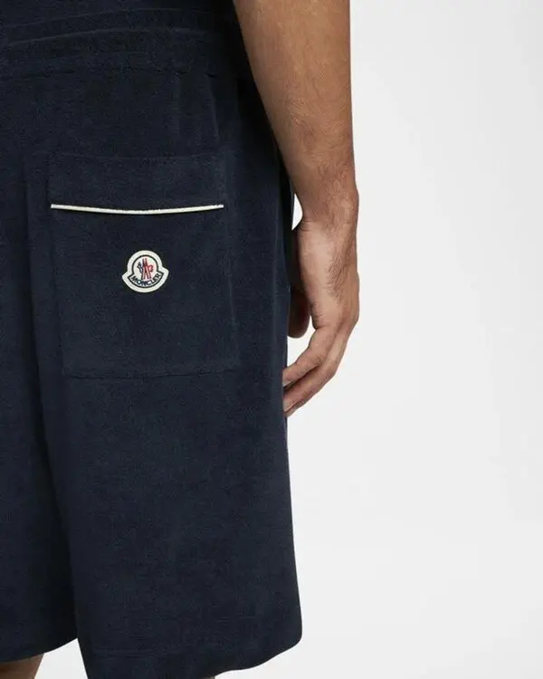 Moncler Terry Drawstring Shorts