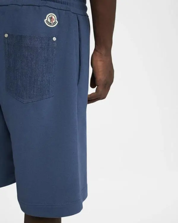 Moncler Fleece Drawstring Shorts