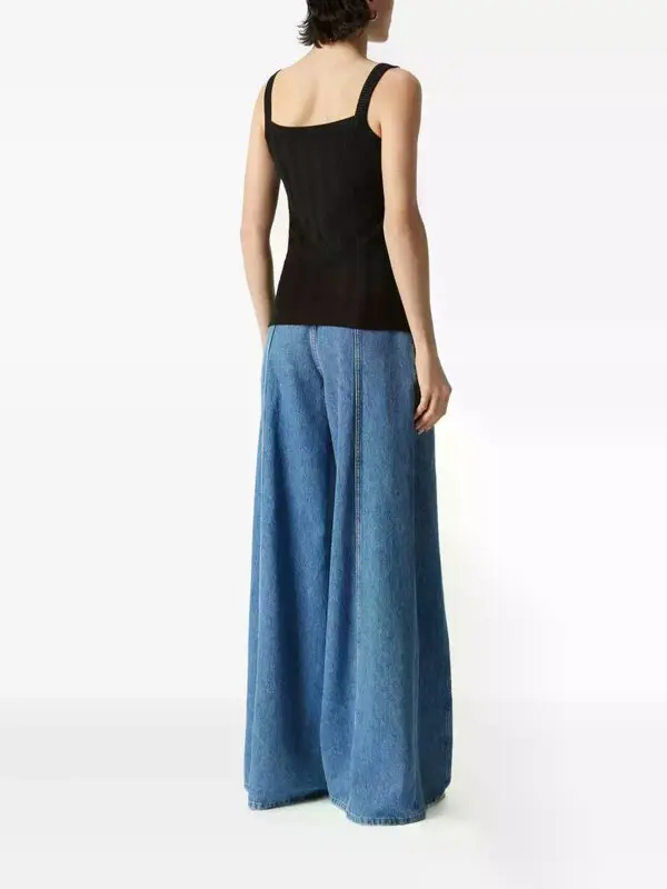 Missoni Zigzag-woven Tank Top - Black