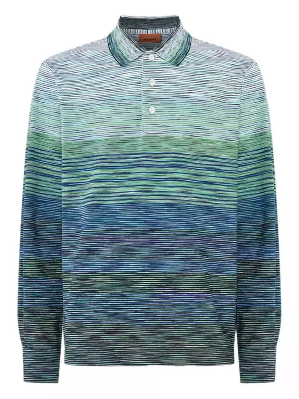 Missoni Striped Cotton Polo Shirt