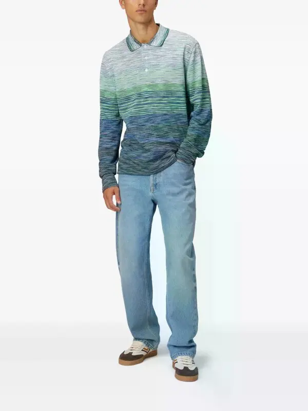 Missoni Striped Cotton Polo Shirt
