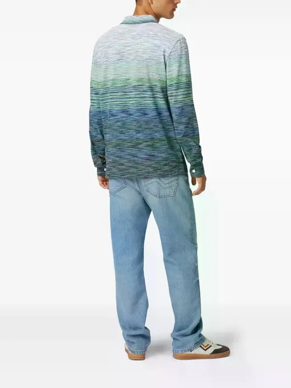 Missoni Striped Cotton Polo Shirt