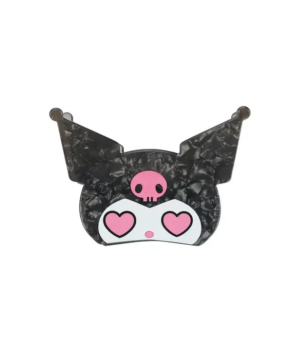 KUROMI Character Hair Clip - Black