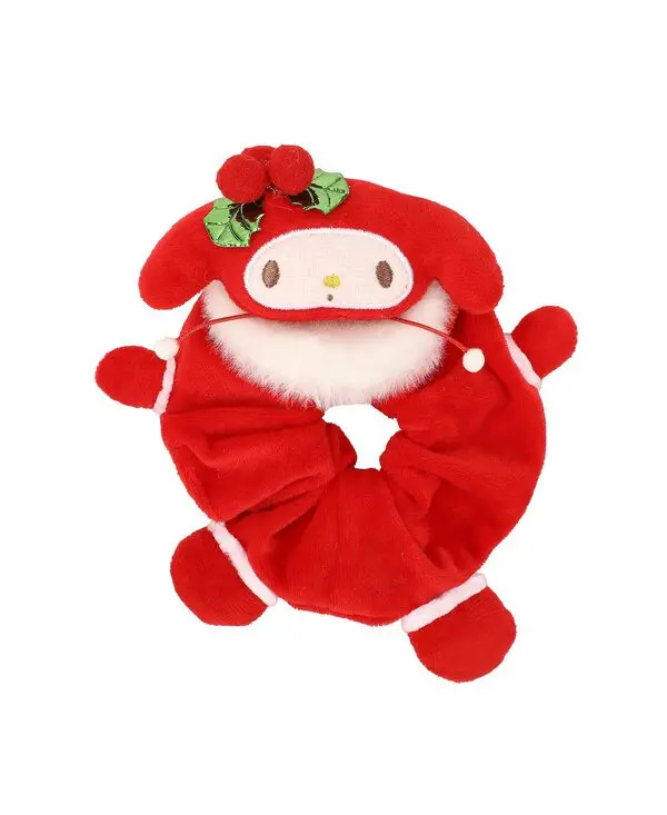 MY MELODY Holly & Ivy Hood Scrunchie - Hsr Holly  Ivy Hood