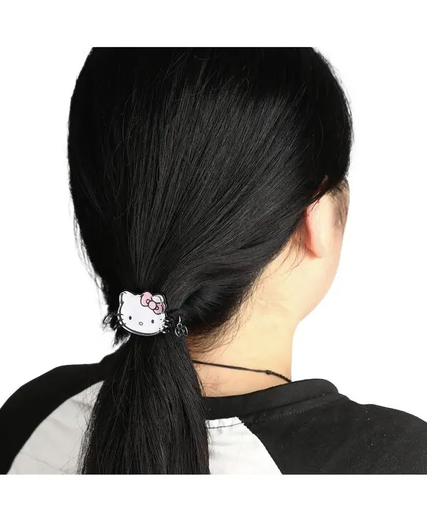 HELLO KITTY Character And Bow Hair Tie Set