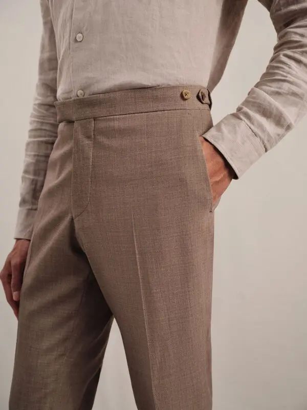 REISS Belmont Slim-fit Wool Trousers