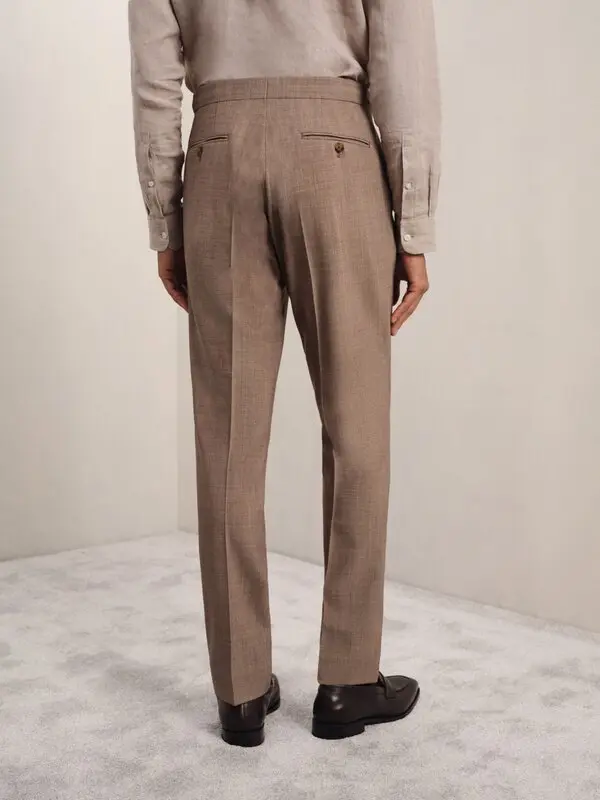 REISS Belmont Slim-fit Wool Trousers
