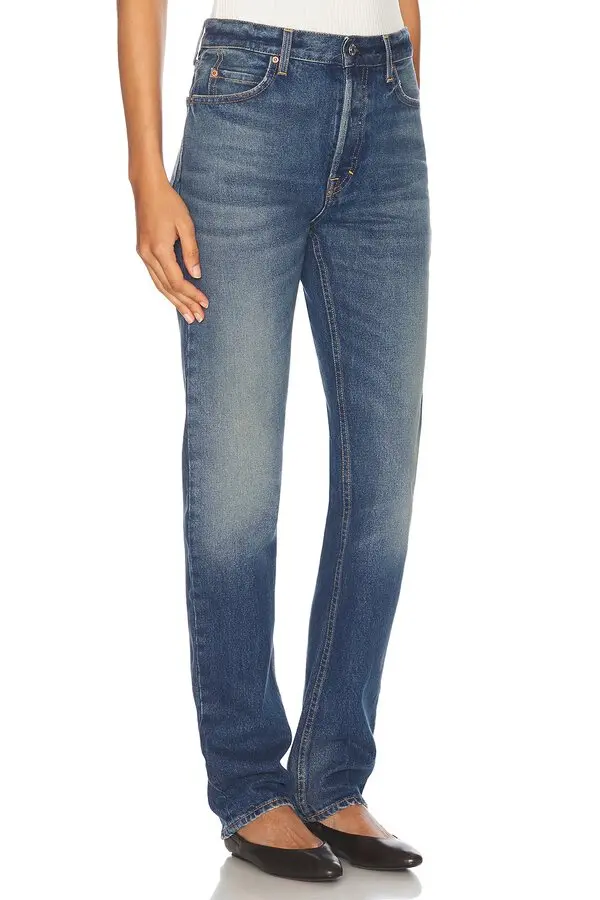 GRLFRND Walker Mid-rise Slim Jeans