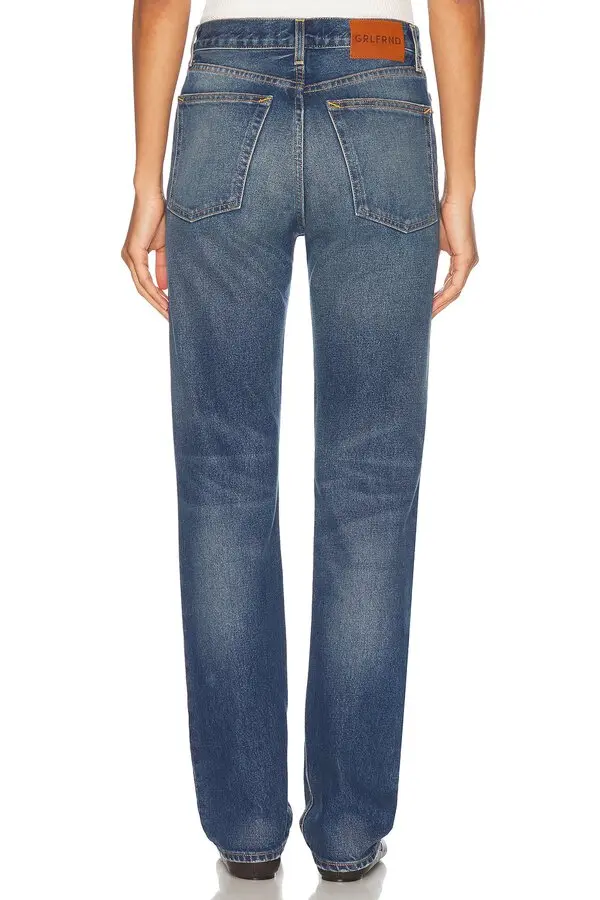 GRLFRND Walker Mid-rise Slim Jeans