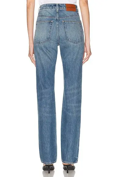 GRLFRND Sara Super High Rise Straight Jeans