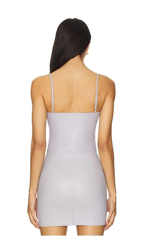Commando Faux Leather Cami Crop Top