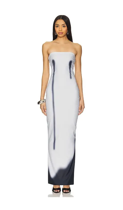 DI PETSA Wet Drip Dress