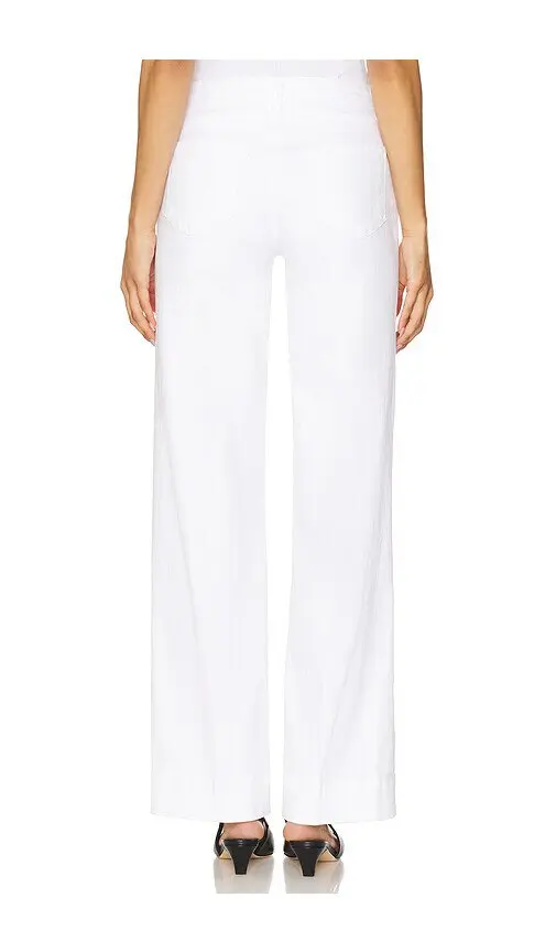 L'Agence Nolan High Rise Patchpocket Wide Leg Jeans