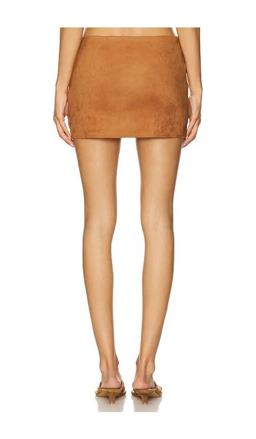 Superdown Delphi Mini Skirt - Tan