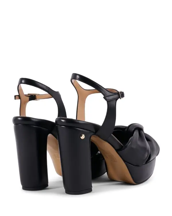 STINAA.J Julie Orthopedic Platform Sandals - Black