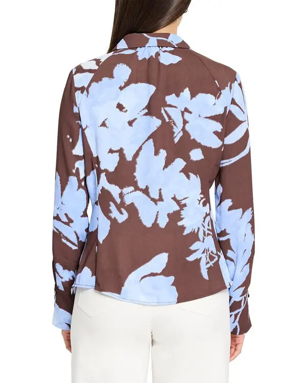 NIC+ZOE Cloud Blossom Woven Shirt