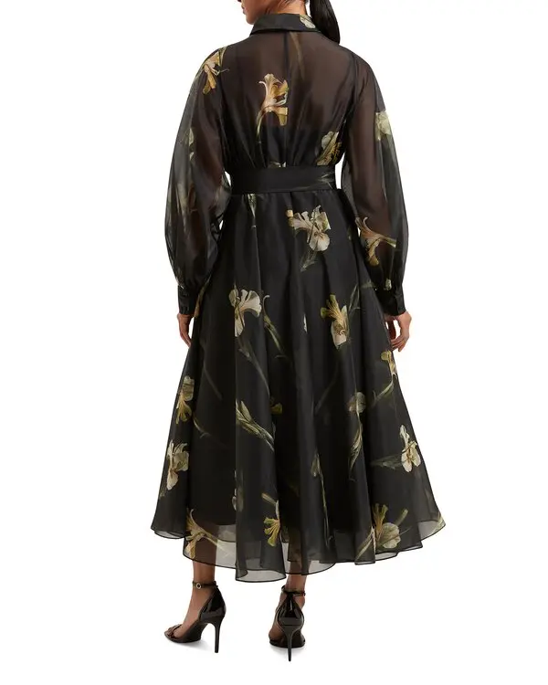 Ted Baker London Liorra Printed Organza Dress