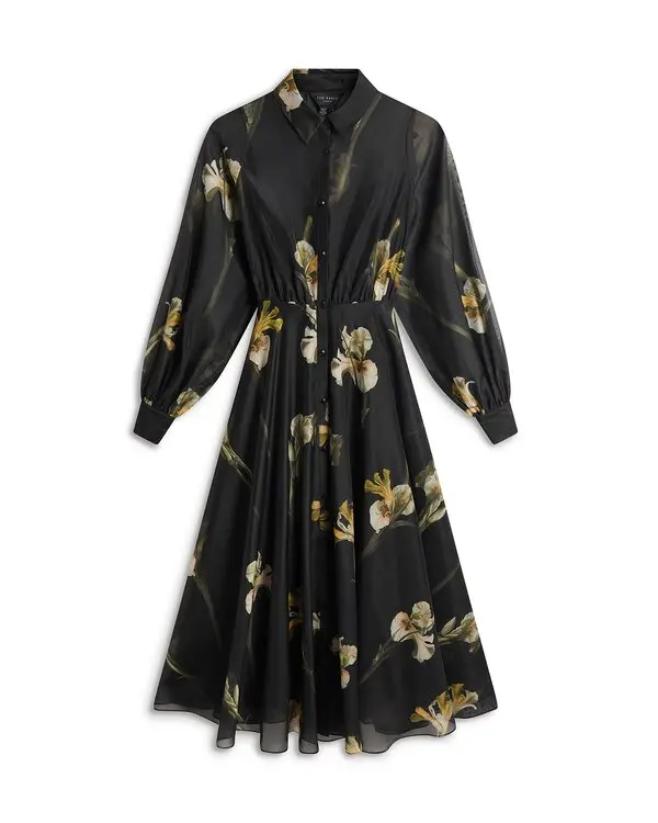 ted baker black long sleeve dress Ted Baker black long sleeve cocktail dress