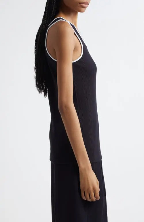 MM BY MAX MARA Embroidered Logo Tank