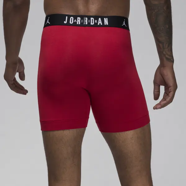 JORDAN Flight Cotton Core Boxer Briefs - Red