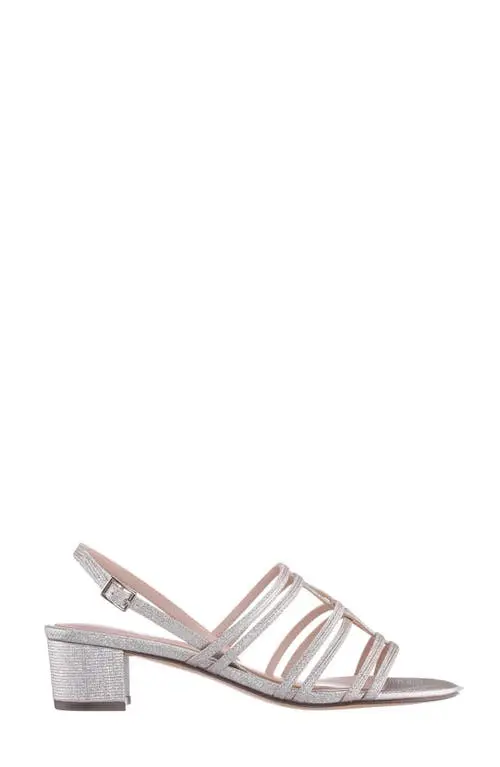 Nina Gladys Slingback Sandal - Platino