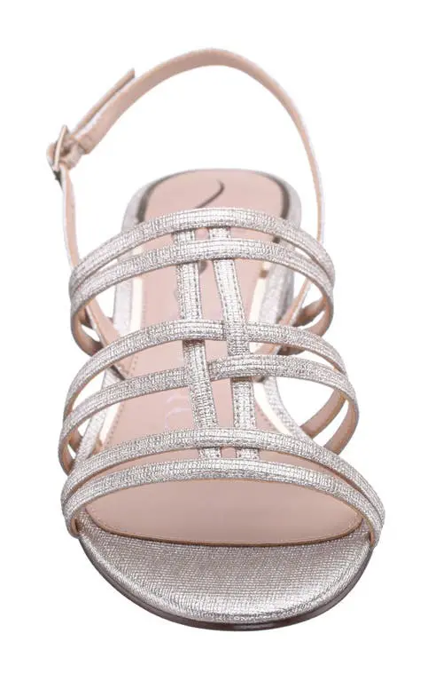 Nina Gladys Slingback Sandal - Platino