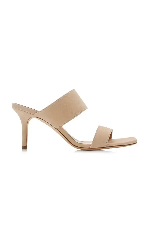 AeydĒ Varvara Suede Sandals - Neutral