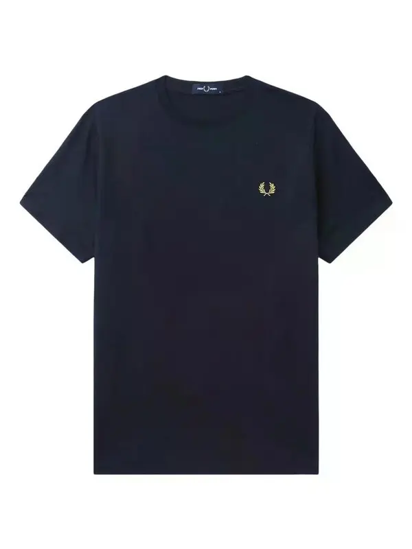 Fred Perry Cotton T-shirt - Blue