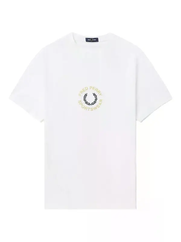 Fred Perry Cotton T-shirt - White