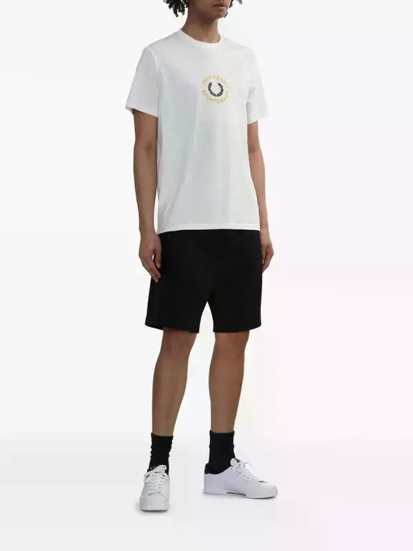 Fred Perry Cotton T-shirt - White