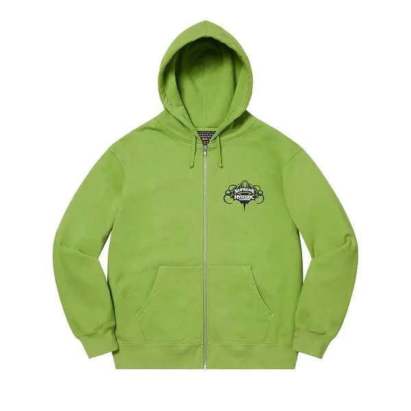 Supreme X Hysteric Glamour Zip Up Hooded Sweatshirt
