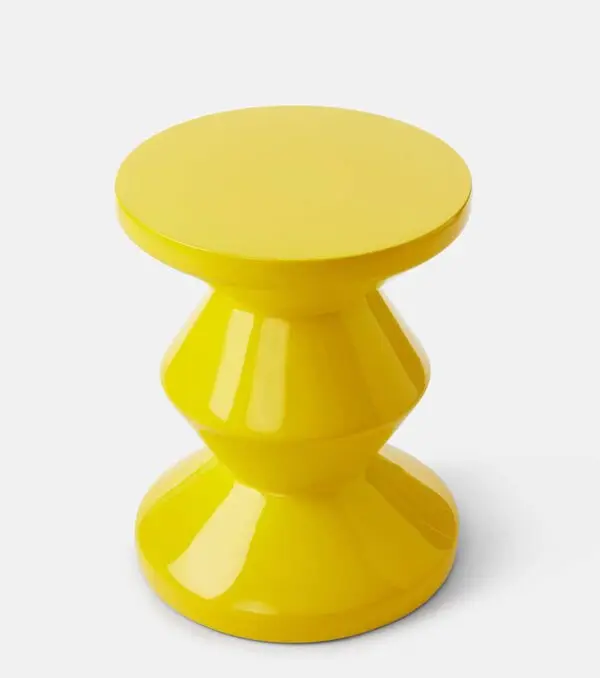 POLSPOTTEN Zig Zag Stool - Yellow